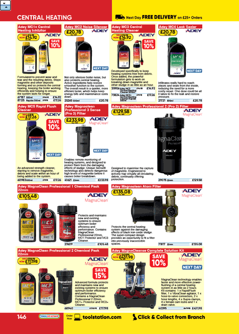 Adey MC1+ Central Heating Inhibitor 500ml | Toolstation