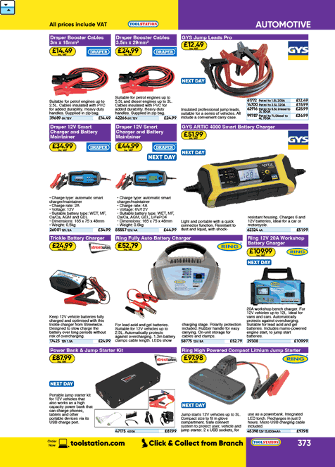 Ring Fully Auto Battery Charger 12V/8A | Toolstation